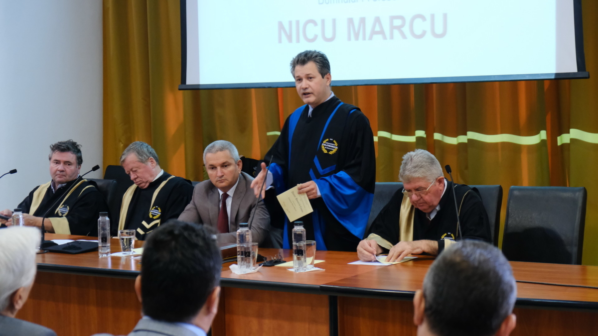 Galerie Foto – UPB a acordat astăzi titlul academic de ‘Doctor Honoris Causa’ domnului Profesor ...